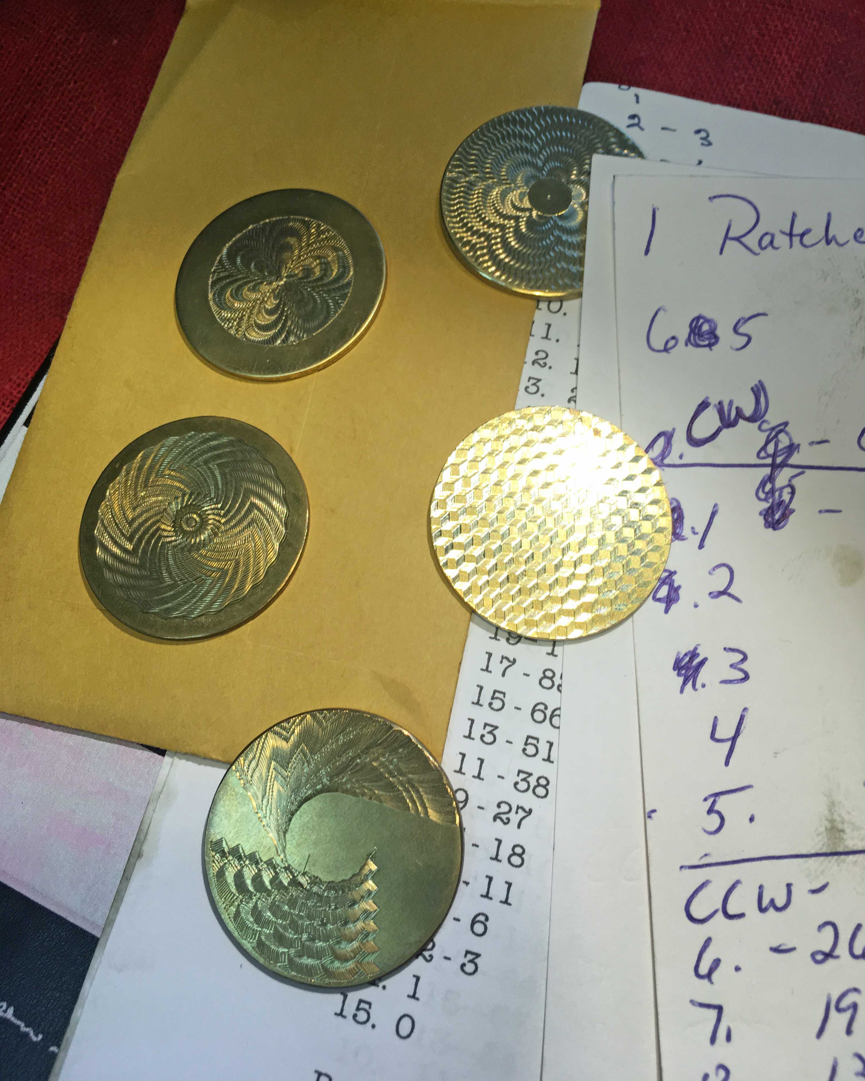 Engine Turning at Memoria Technica