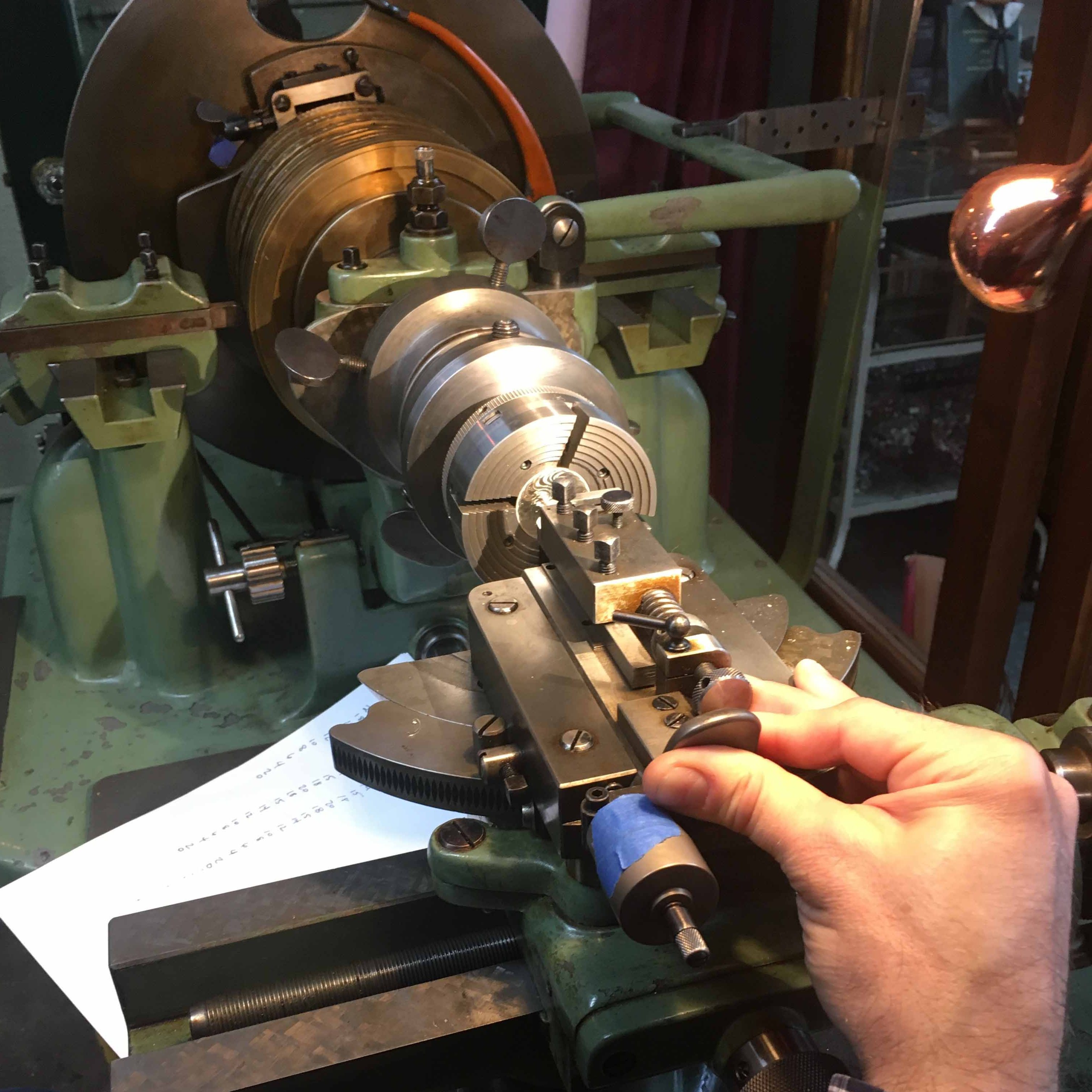 Engine Turning at Memoria Technica